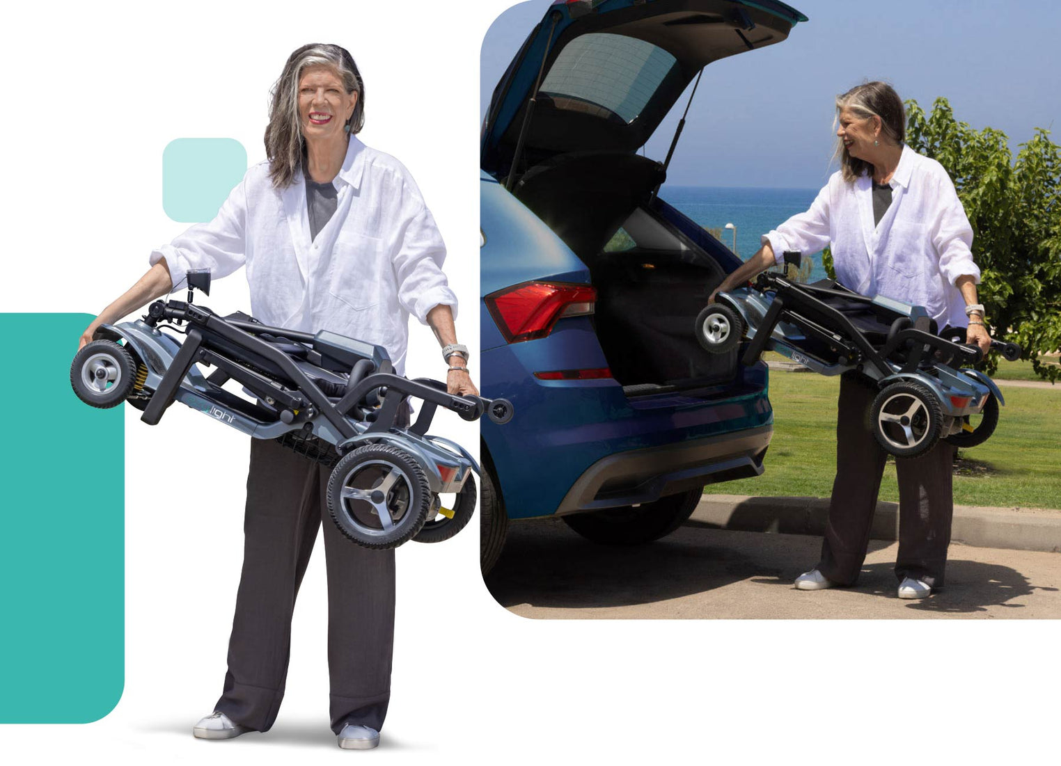 EZY LIGHT Portable Mobility Scooter – Movinglife US